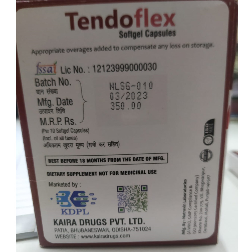 TendoFlex Softgel Capsules